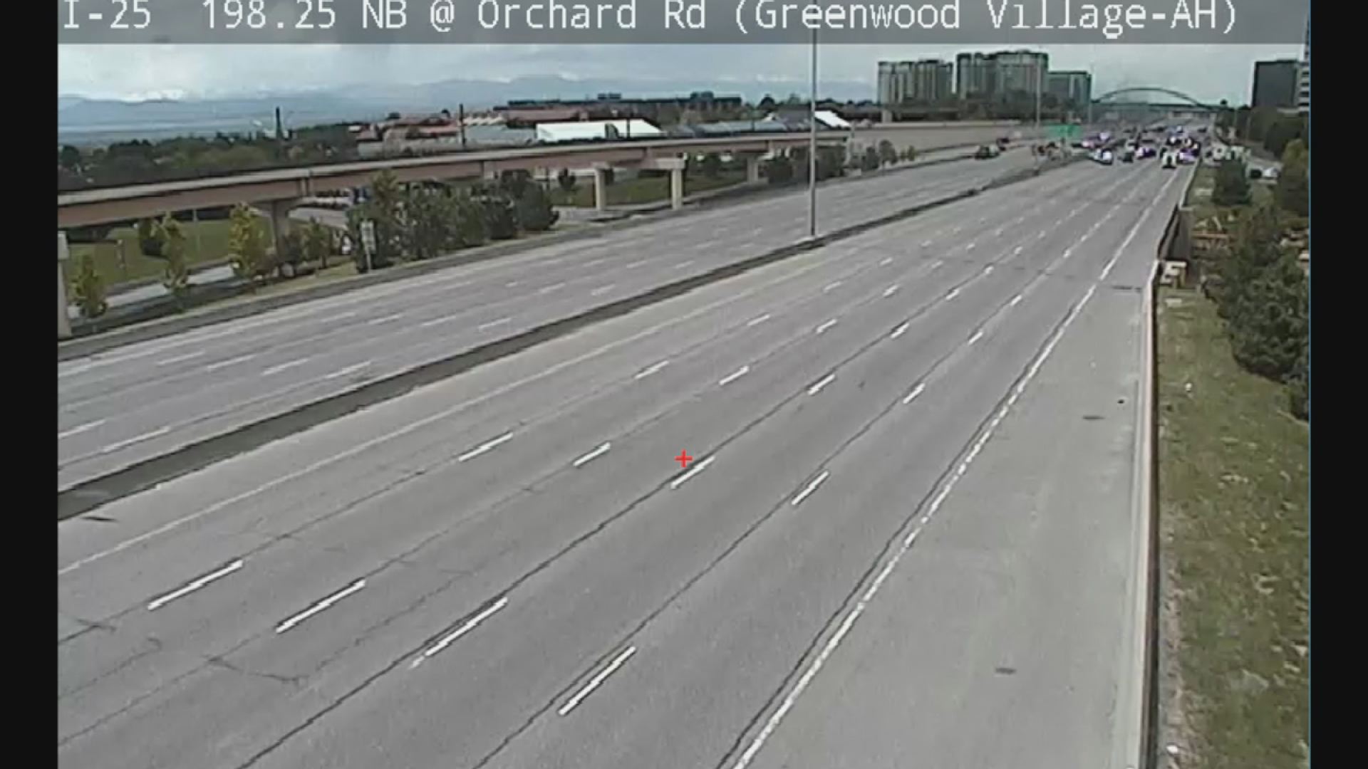 This is what I-25 looks like when it's completely empty | 9news.com