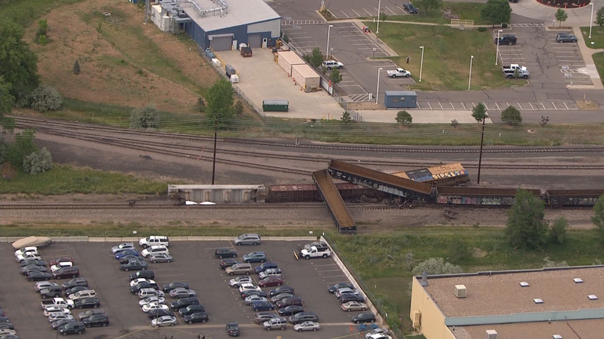 PHOTOS: Train derailment in Boulder County | 9news.com
