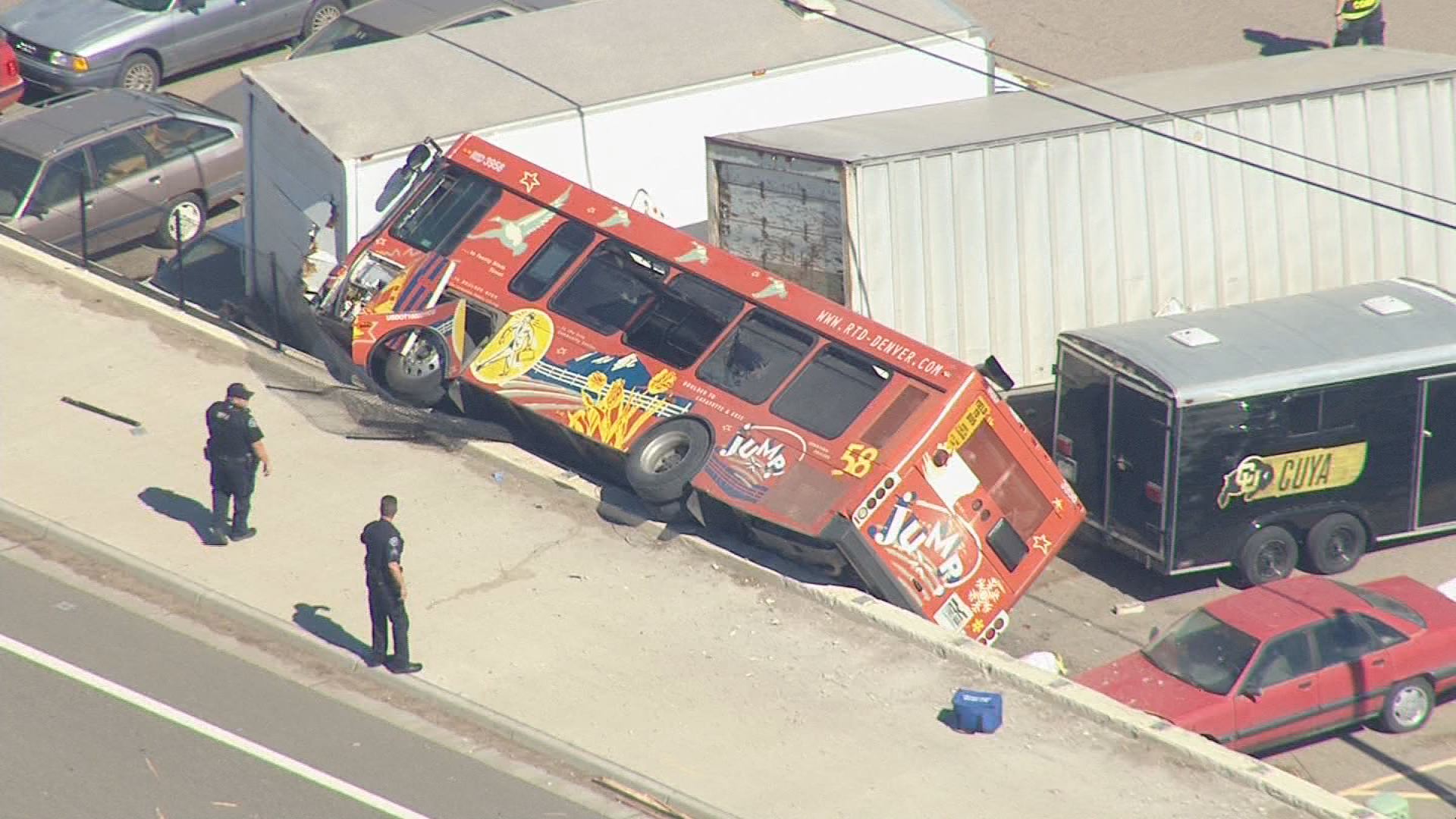 PHOTOS: RTD bus crash in Boulder | 9news.com