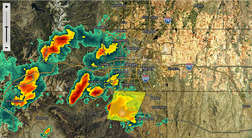 Scattered thunderstorms expected in Denver metro area | 9news.com