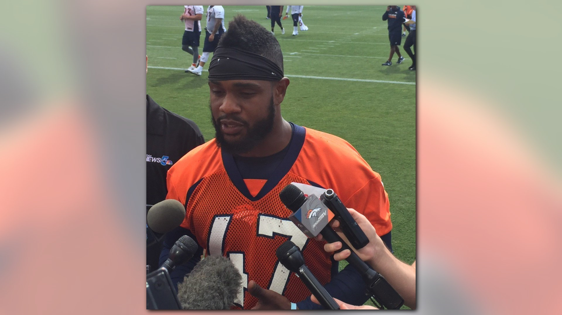 Hungry running back Stevan Ridley takes long journey to Denver | 9news.com