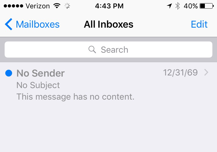 Next Question: Why did I get an email from December 31, 1969? | 9news.com