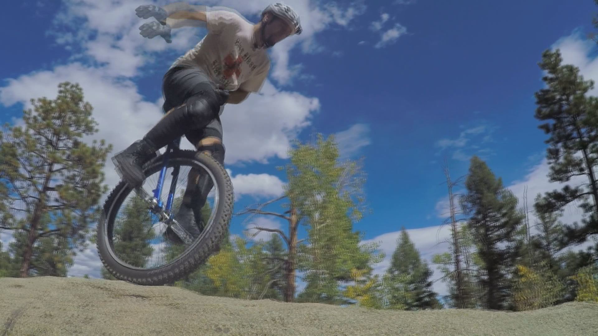 Muni: It's the sport where you ride a unicycle in the mountains | 9news.com