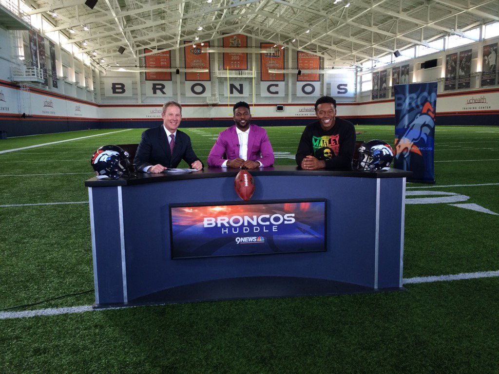 Thomas joins Sanders on the Broncos Huddle | 9news.com