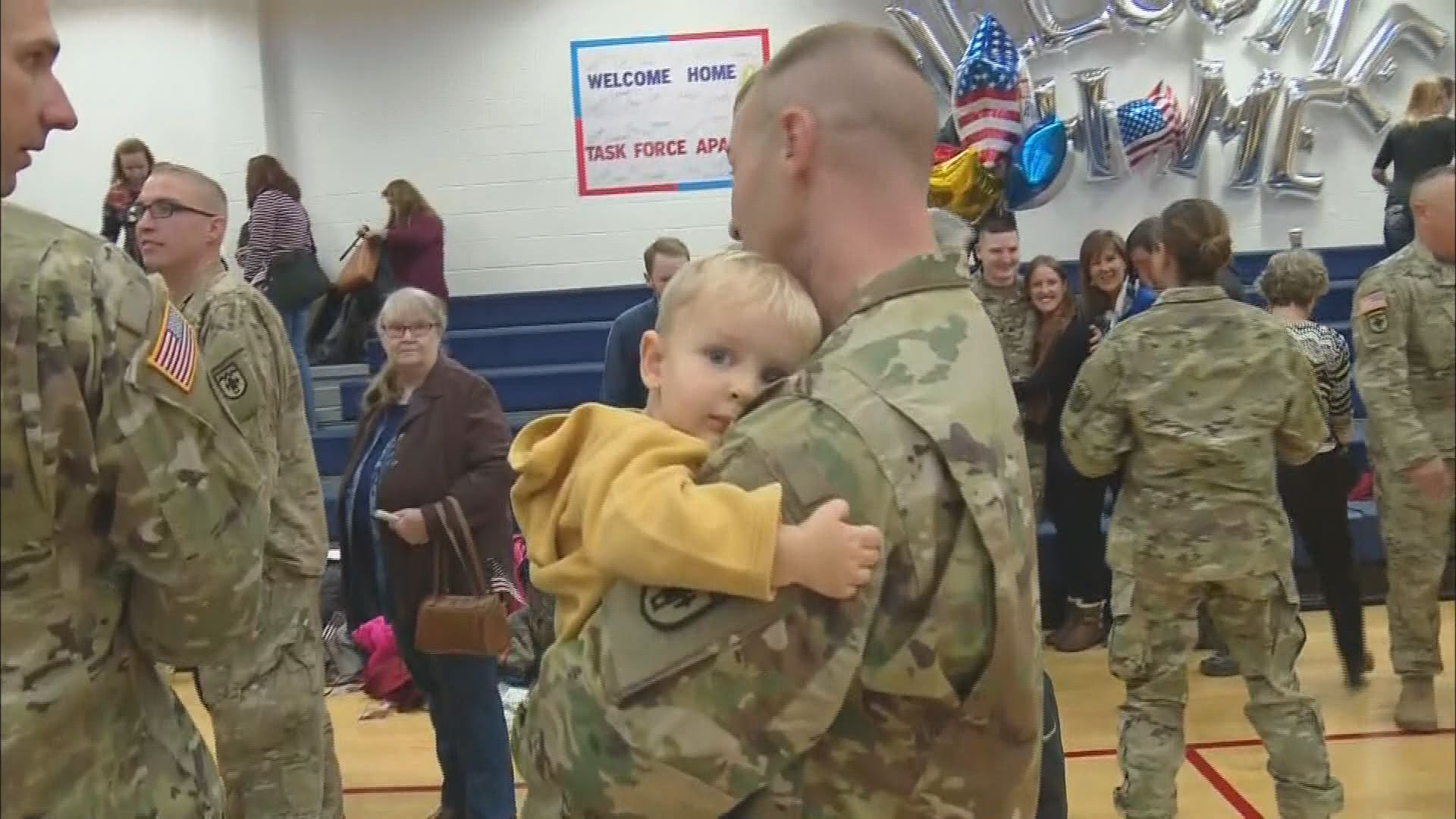 Colorado soldiers return home from Middle East | 9news.com