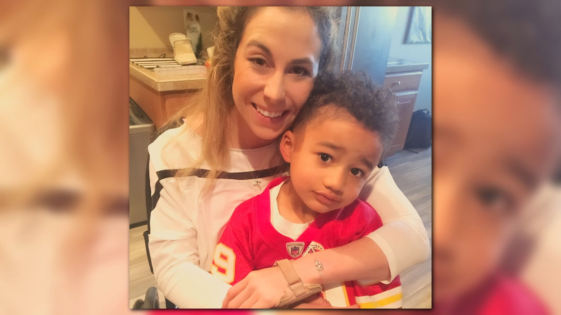 Now-paralyzed six-time gold medalist bonds with others through injury ...