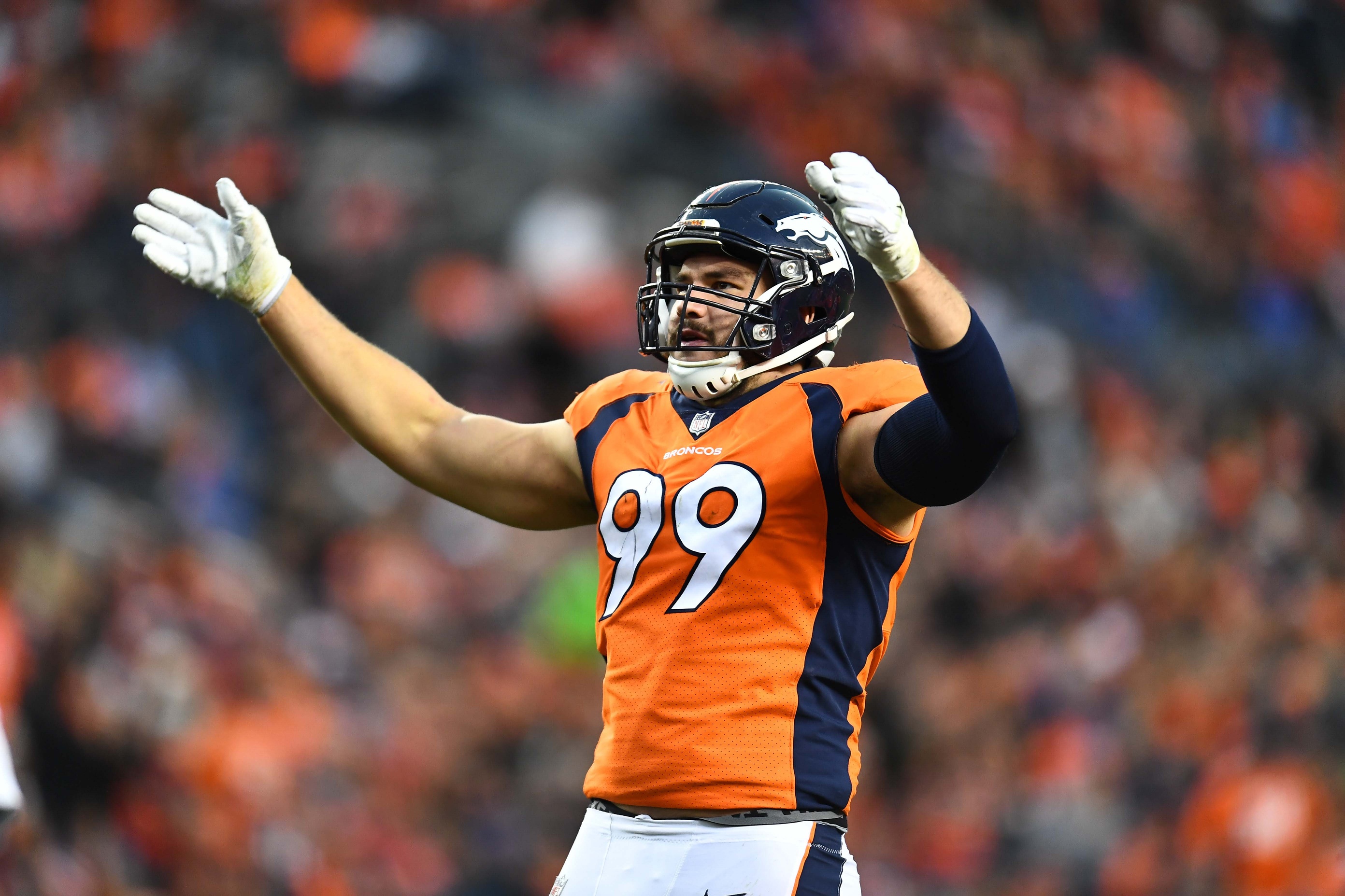 Signs point to Gotsis participating in Broncos offseason program ...